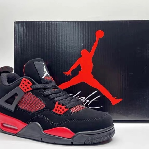 Jordan | Shoes | Air Jordan 4 Retro Red Thunder | Poshmark